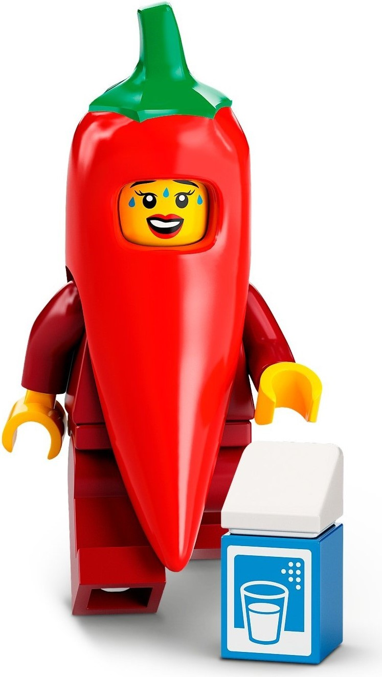 LEGO Minifigurák Chili Costume Fan (22-es sorozat) és más LEGO játékok ...