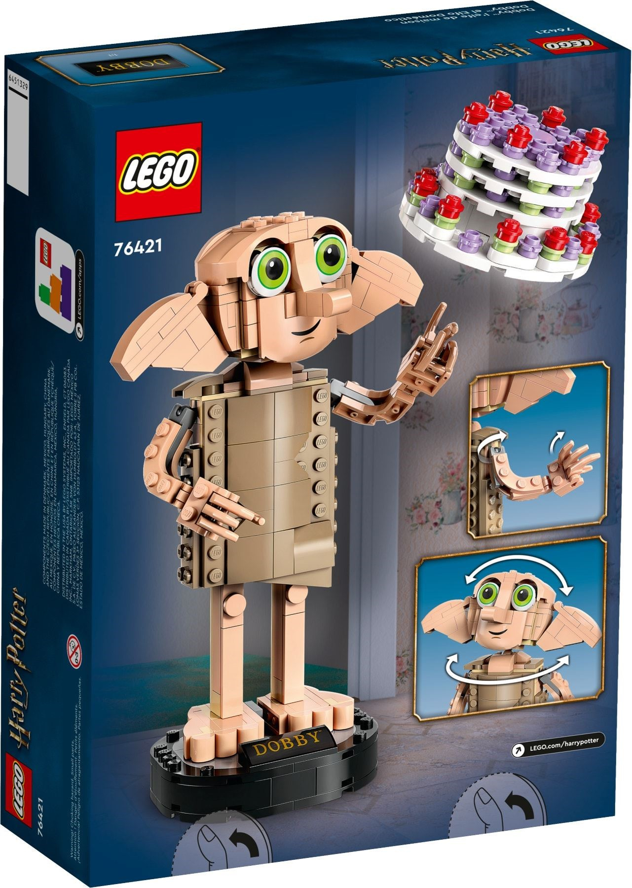 LEGO Harry Potter Dobby, a házimanó: 9.700 Ft|LEGO 76421 - kockavilag.hu