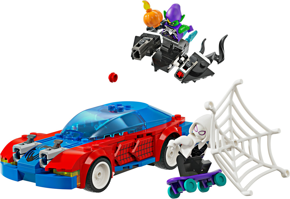 LEGO Super Heroes Pókember versenyautó & Venomizált Zöld Manó: 9.200 Ft