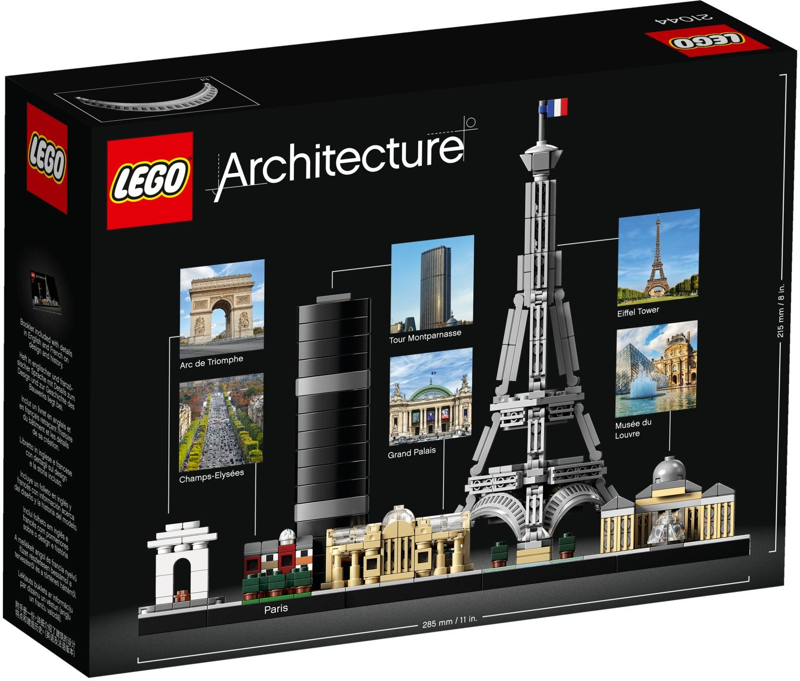 LEGO Architecture Párizs: 16.500 Ft|LEGO 21044 - kockavilag.hu