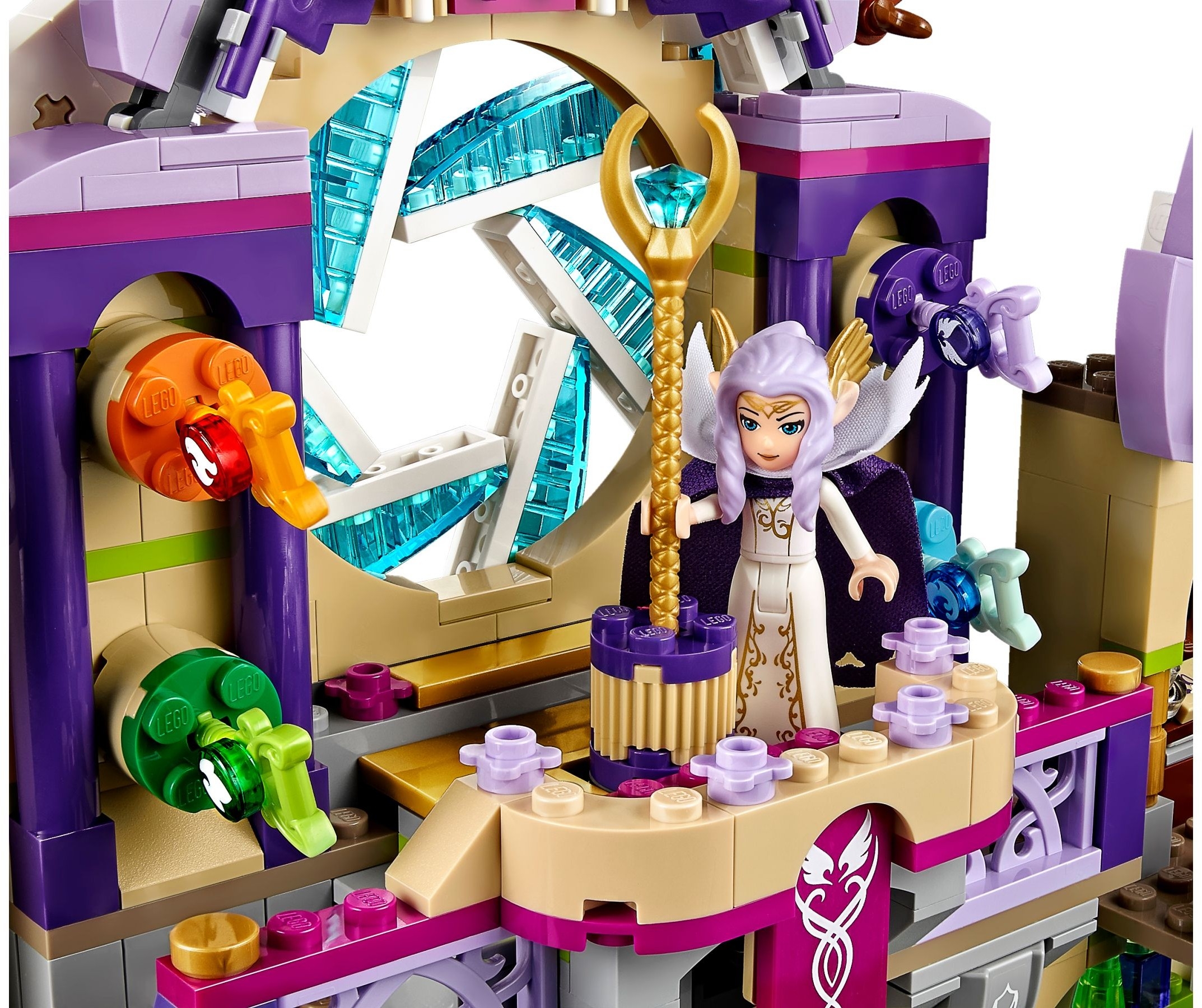 LEGO Elves Skyra titokzatos égi palotája és más LEGO Elves játékok