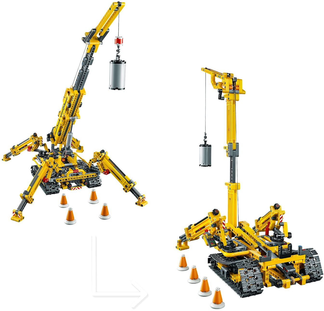 LEGO Technic Kompakt lánctalpas daru és más LEGO játékok 2.490 Ft-tól