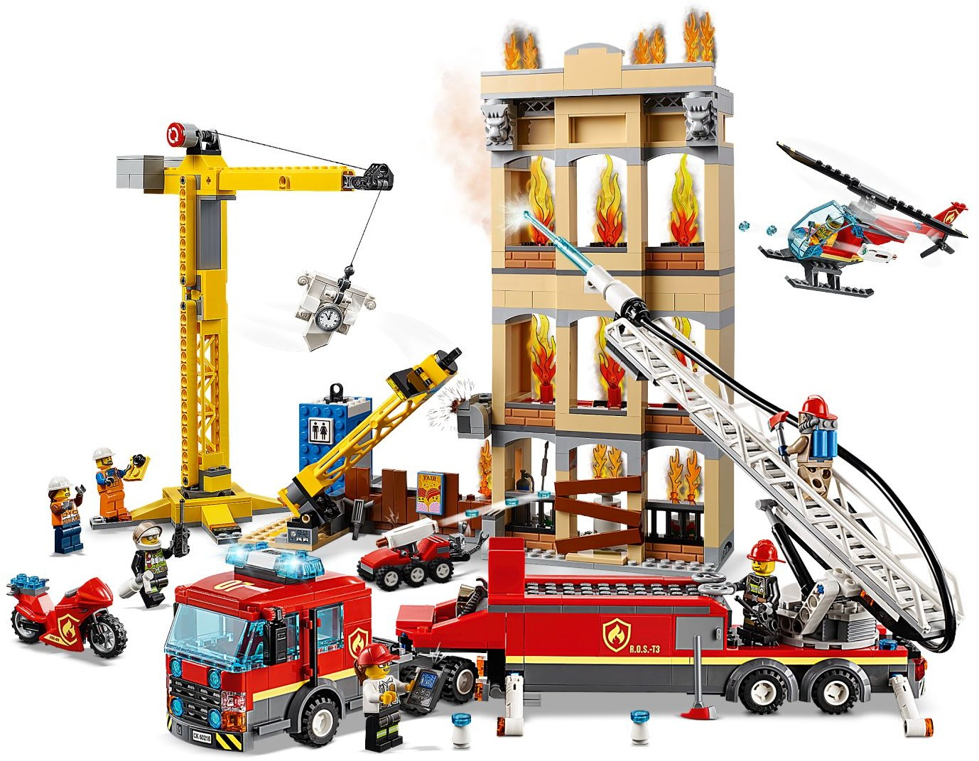 LEGO City Tűzoltóság Belvárosi tűzoltóság és más LEGO játékok 3.200 Ft ...