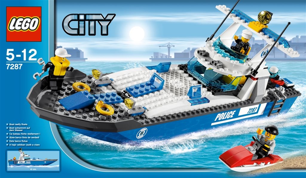 LEGO City Rendőrség Rendőrségi hajó és más LEGO játékok 1.500 Ft-tól ...