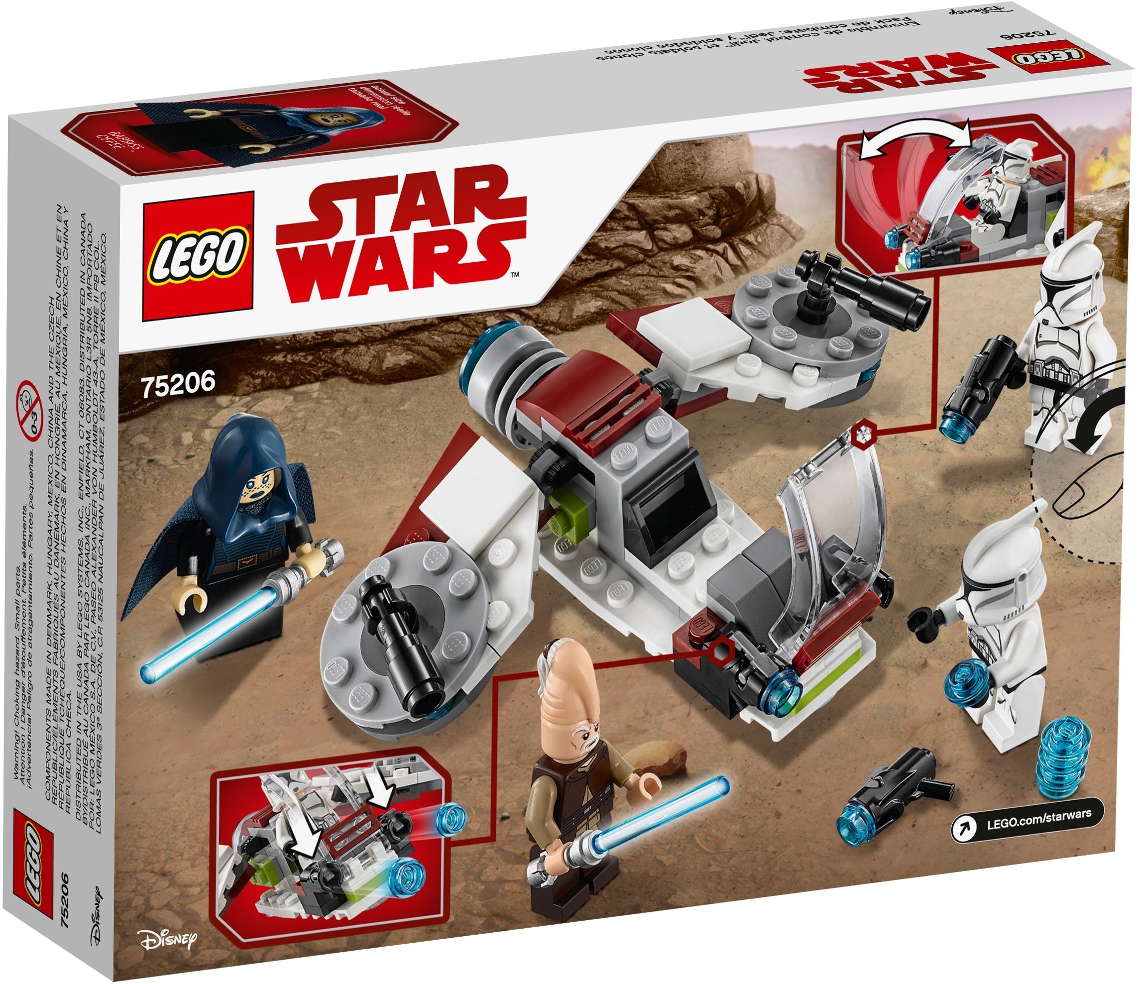 LEGO Star Wars Jedi és Klónkatona harci csomag : 3.900 Ft