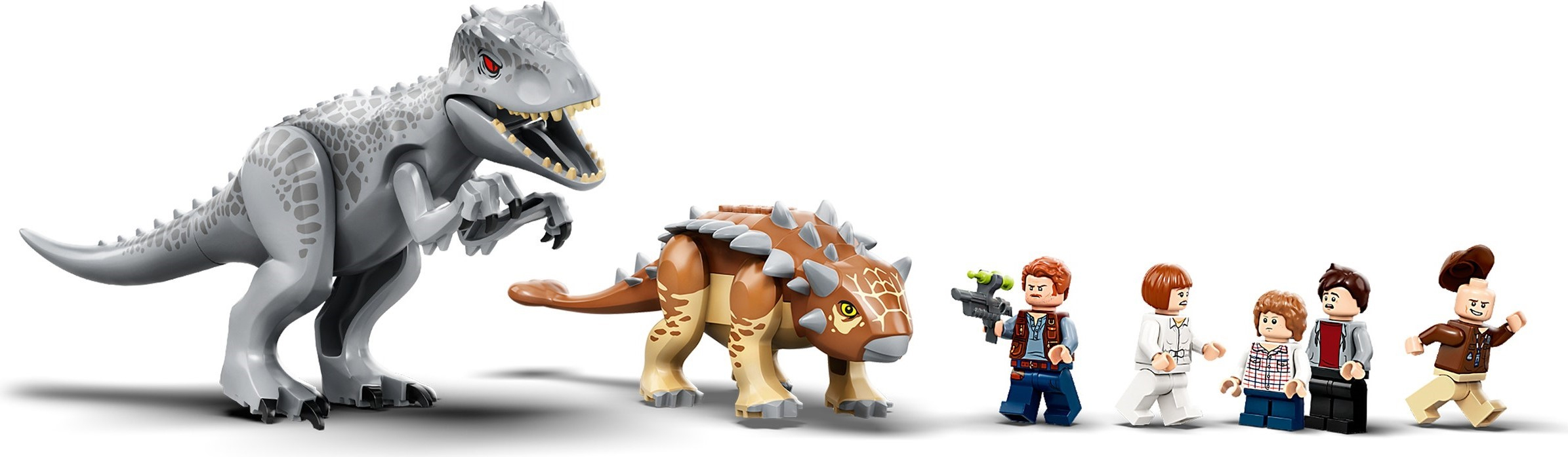 LEGO Jurassic World Indominus Rex az Ankylosaurus ellen és más LEGO ...